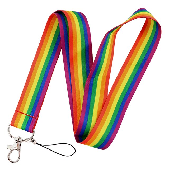 Rainbow Pride Flag Lanyard - Perfect for Pride Events| Queer Gifts ...